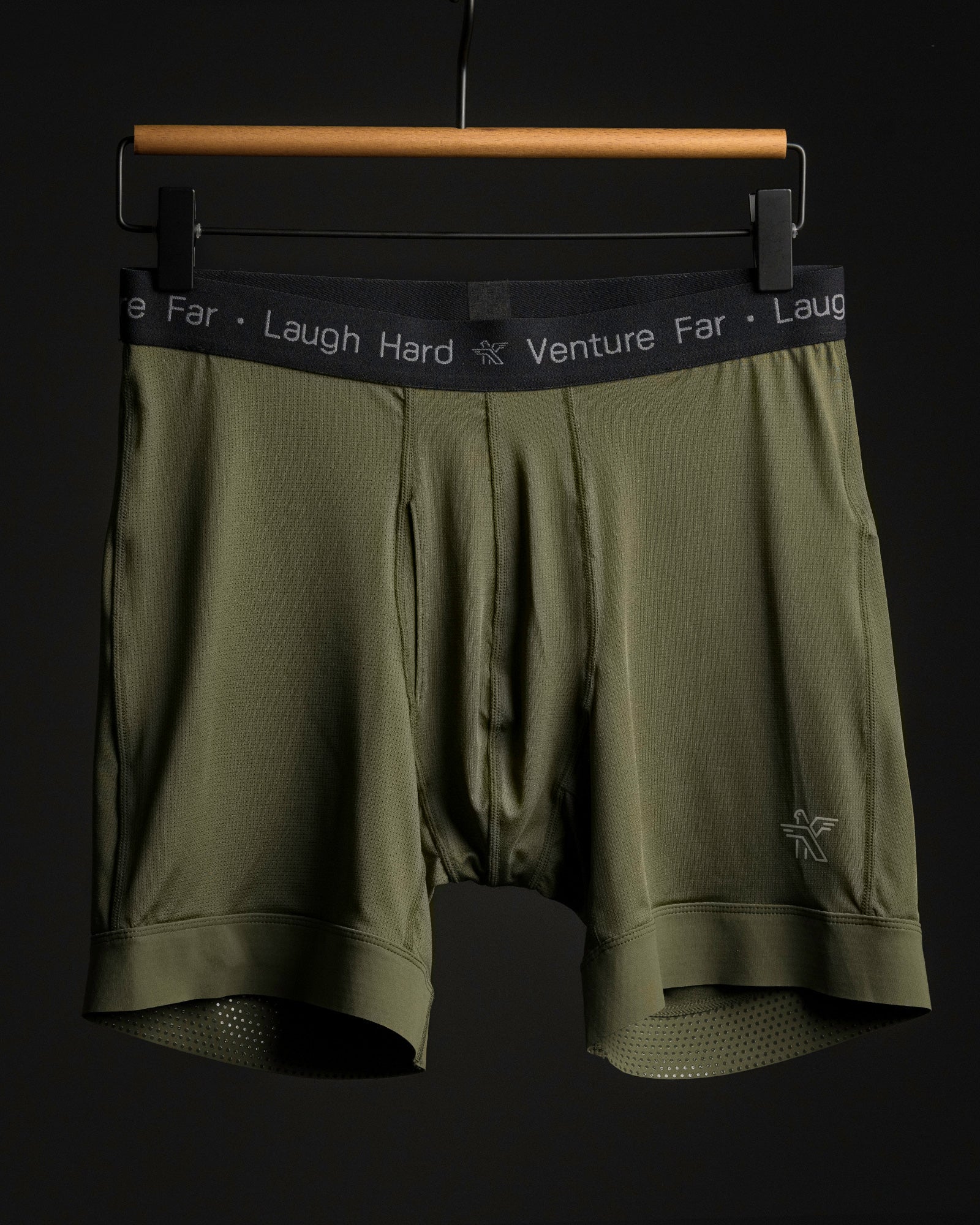 Egg Cradle Boxer Briefs 5" | Breatheable, Non Slip Legs, Lightweight