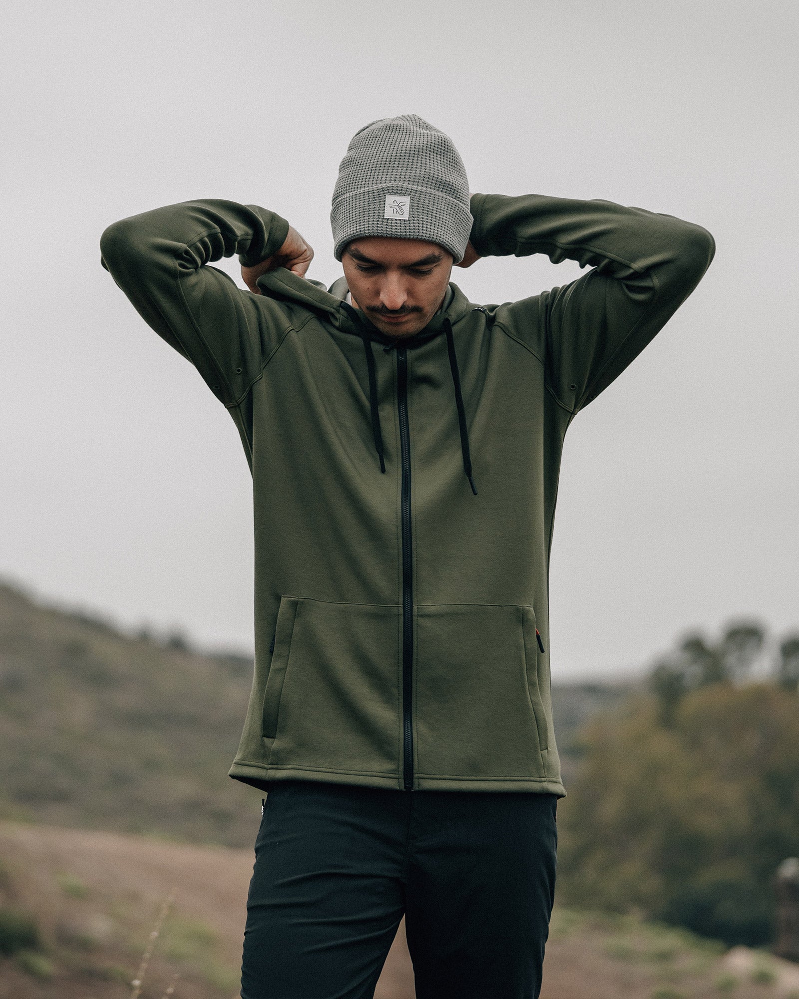 KETL Mtn. Folly Active Travel Hoodie Zip-Up V2 | Stretchy, Packable