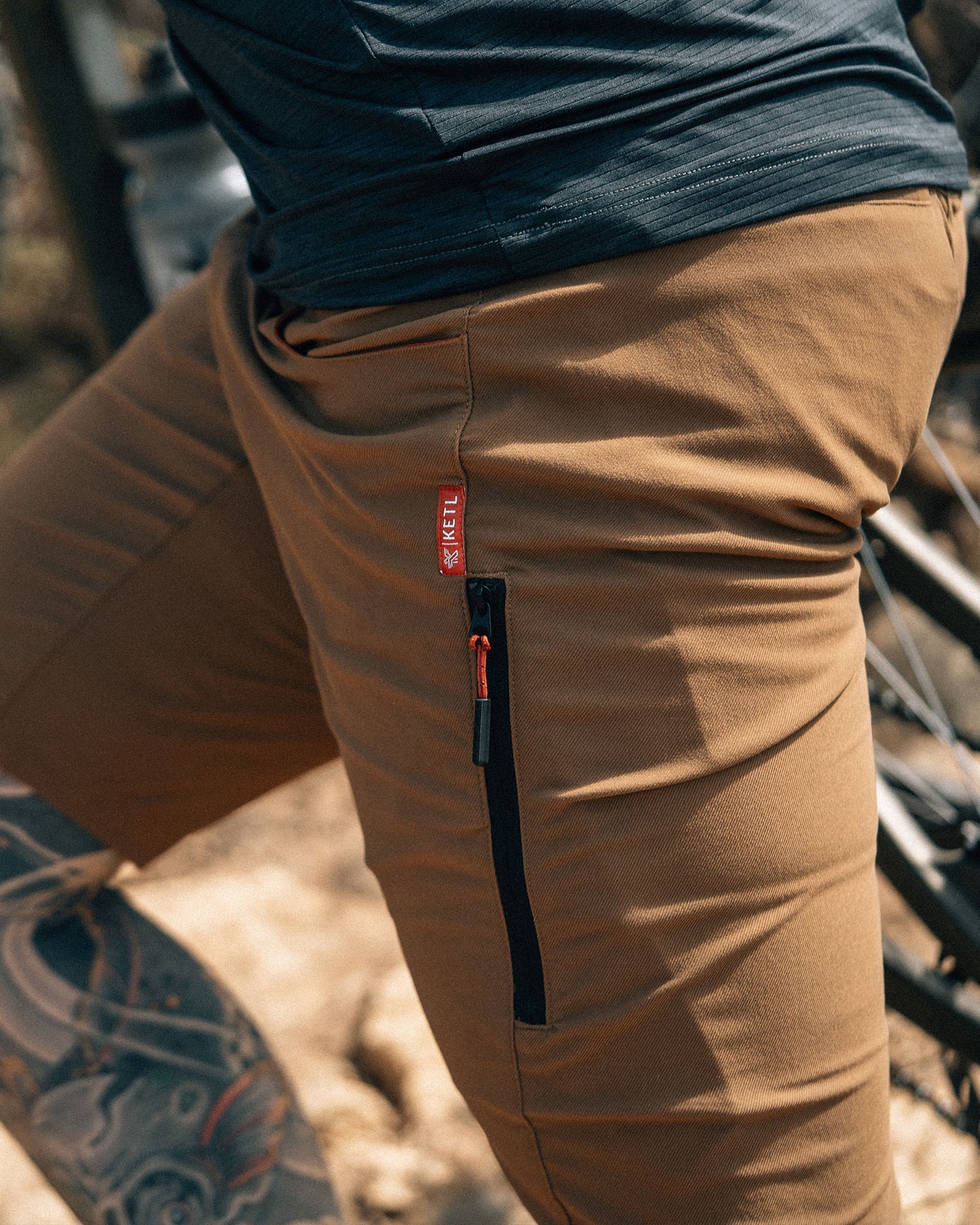 KETL Mtn Skid Mark MTB Short | Durable, Stretchy, Lightweight Short